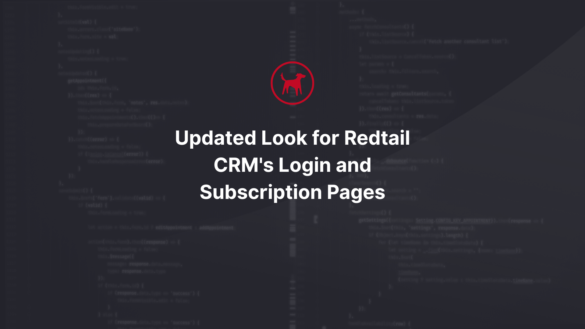 Release Note Focus: Updated look for Redtail CRM's login and subscription pages | Redtail Technology